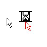 Classic Windows Color Cursors