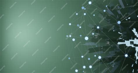 Premium Photo 3d Rendering Abstract Background Of Futuristic World Neural Network Grid Lines
