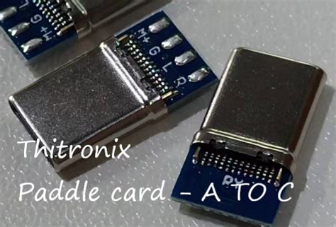 Type C Paddle Card 2 0 A To C Type C Paddle Card Thitronix Type C