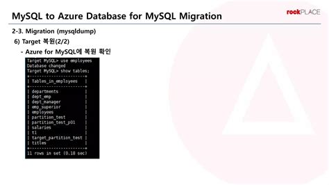 Db Migration To Azure Database For Mysql Ppt