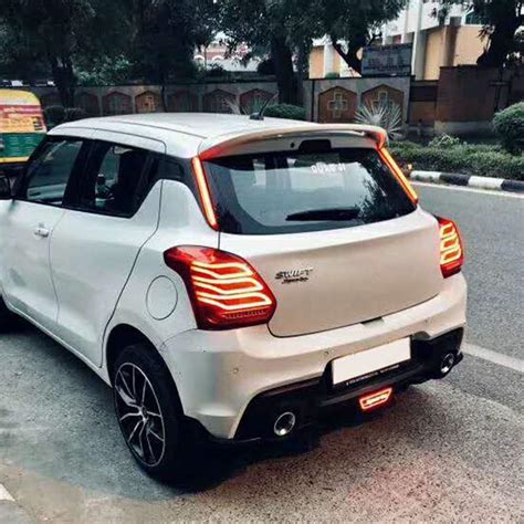 Maruti Swift Type 3 Mercedes Style Led Tail Lights Kanshil Custom Moto