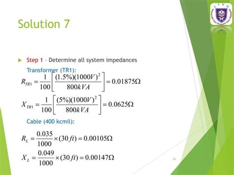 CHAPTER 3 Voltage Drop And Short Circuit Analysis Pptx