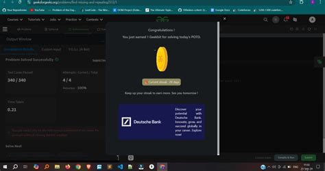 Geekstreak2024 Deutschebank Ayush Kumar