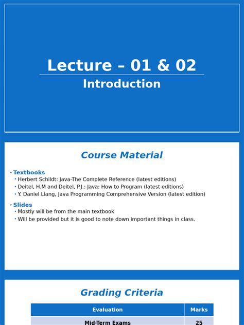 Aoop Lecture 01 02 Introduction Pdf