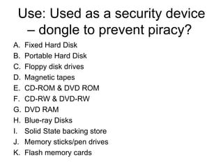 IGCSE Theory Unit Backing Up Data PPT