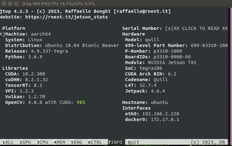 Nvidia Jetson Tx2 配置cuda 加速的opencvjetson Opencv Csdn博客