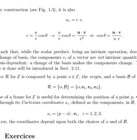 Angle Between Two Vectors Download Scientific Diagram