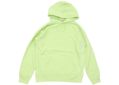 Supreme Mendini Gun Hooded Sweatshirt Lime Mens Ss16 Us
