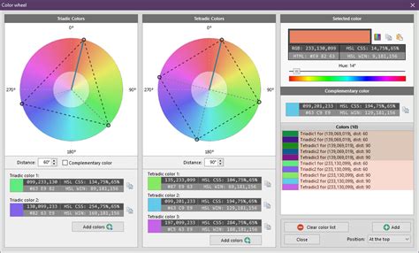 Color Wheel Picker Tpress
