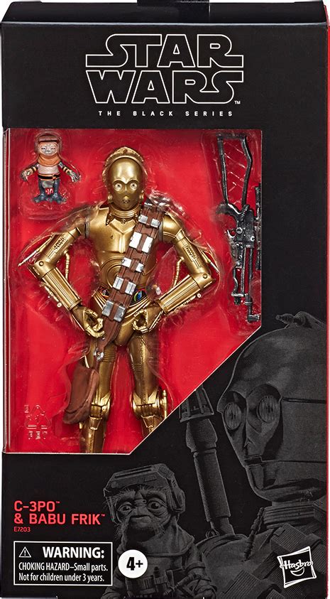 Star Wars 6 Black Series C 3po And Babu Frik