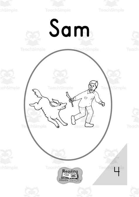 CVC Decodable Reading Book 4 By Teach Simple