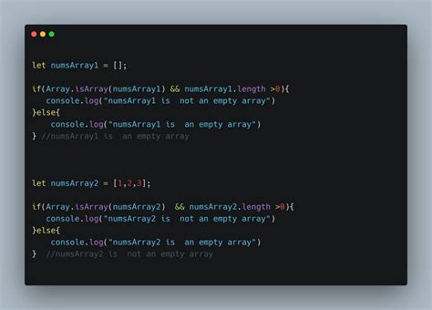 How To Check A Javascript Array Is Empty Or Not Empty Using Length