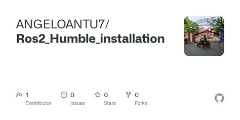 GitHub ANGELOANTU Ros Humble Installation