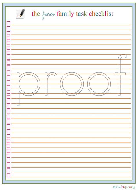 43 Free Task List Templates In Word Excel PDF