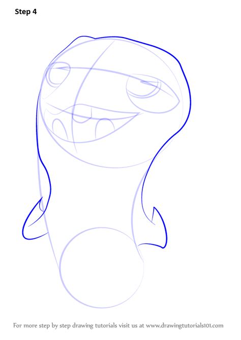 How To Draw Bluster From Slugterra Slugterra Step By Step