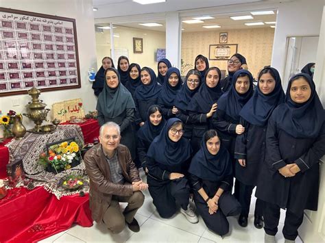 جشن شب يلدا دبیرستان دخترانه روشنگران دوره دوم تهرانپارس