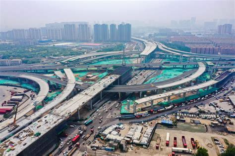 济南零点立交桥改扩建再进一大步，即将横跨济广高速