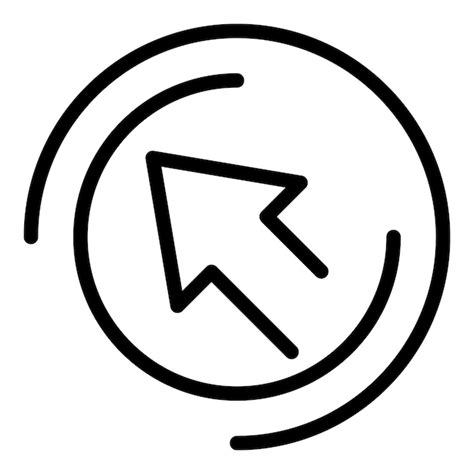 Premium Vector Cursor Interface Icon Outline Cursor Interface Vector