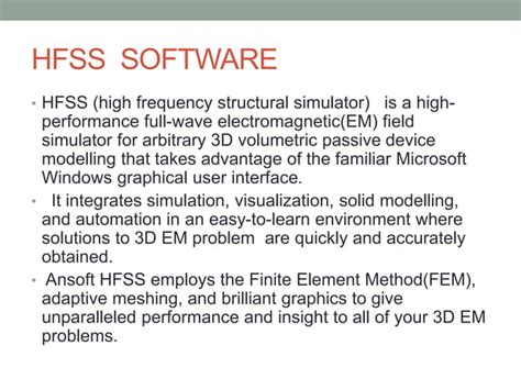 Microstrip Antennae Design And Vhdl Ppt Pptx Technology And Computing Microstrip Antennae Design And Vhdl Ppt Pptx Technology And Computing
