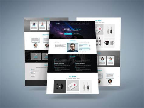 Web Page Mock Up On Behance