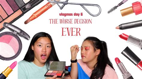 Vlogams Day 6 Twin Does My Makeup Youtube