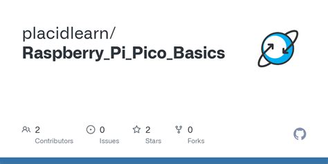 GitHub Placidlearn Raspberry Pi Pico Basics