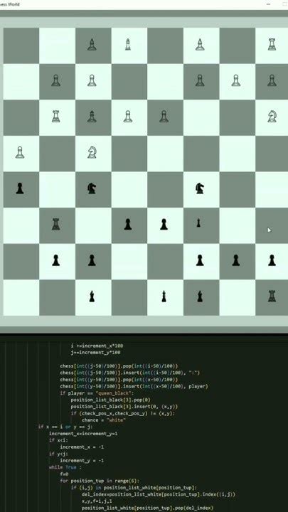 Chess Making Using Python Coding Codinglife Codingninja Program