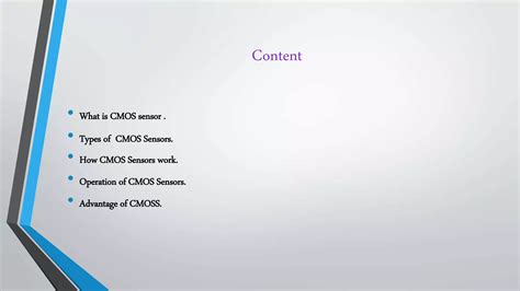 Cmos Image Sensors Pptx