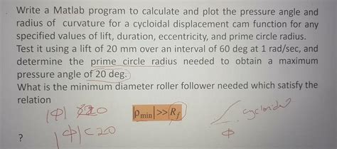 Solved Write A Matlab Program To Calculate And Plot The Chegg Com