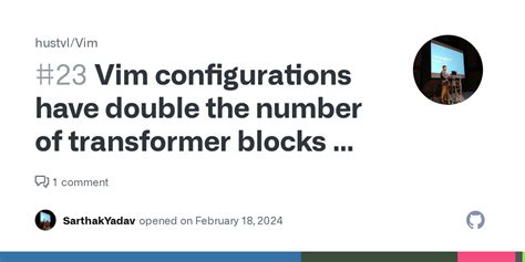 Vim Configurations Have Double The Number Of Transformer Blocks As