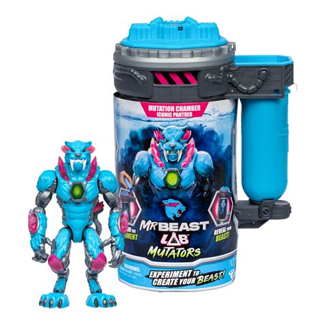 MrBeast Lab Mutators Iconic Panther Action Figure, Mutate the Ultimate ...