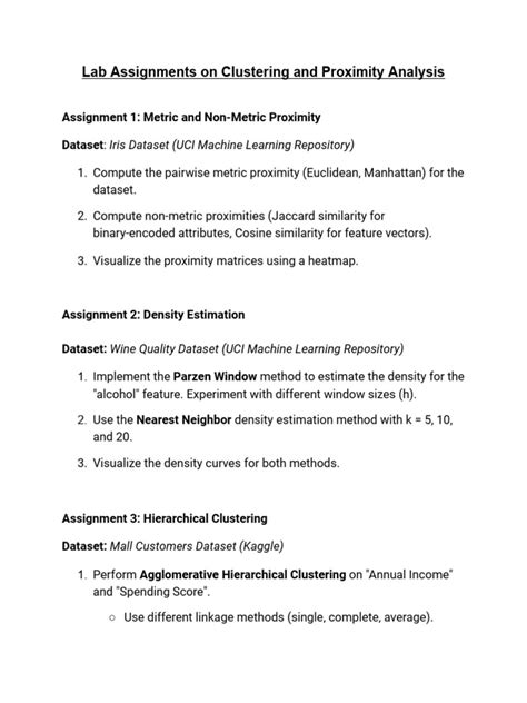 Assignmentclustering Pdf