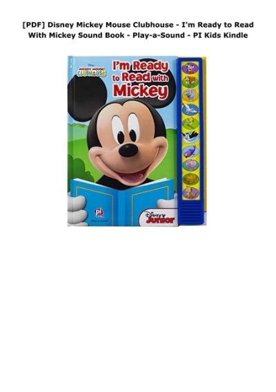 [pdf] Disney Mickey Mouse Clubhouse Im Ready To Read With Mickey