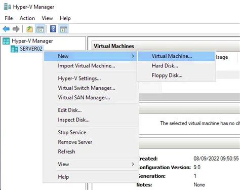 How To Create And Configure VMs In Windows Server Hyper V