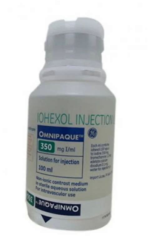 Omnipaque 350 Mg 100 Ml Injection At ₹ 1494bottle Omnipaque Solution Omnipaque 350 Mg 100 Ml Injection At ₹ 1494bottle Omnipaque Solution