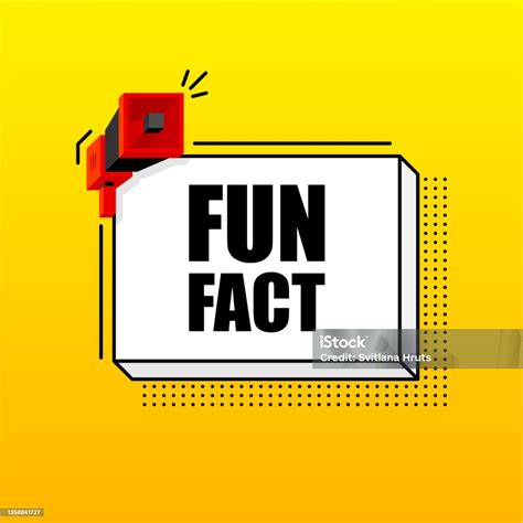 재미있는 팩트 배너 템플릿 메가폰을 사용한 마케팅 전단지 등분 및 픽셀 스타일 소매 프로모션 및 공지를 위한 템플릿입니다 벡터 그림입니다 신화에 대한 스톡 벡터 아트 및