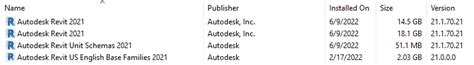 Duplicate Installations Of Revit 2021 Autodesk Community
