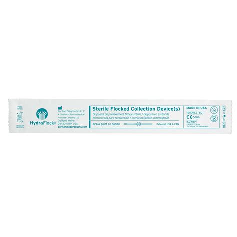 Hydraflock Specimen Collection Swab Soft Flocked Swab Tip