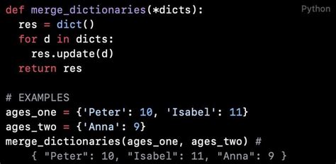 Python代码阅读（第19篇）：合并多个字典 知乎