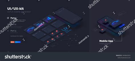 Toolkituiux Scene Creator Part 1 Mobile Stock Vector Royalty Free 1849842424