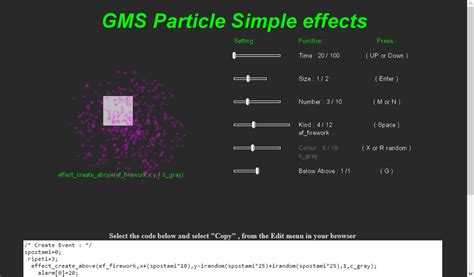Gms Particle Simple Effects
