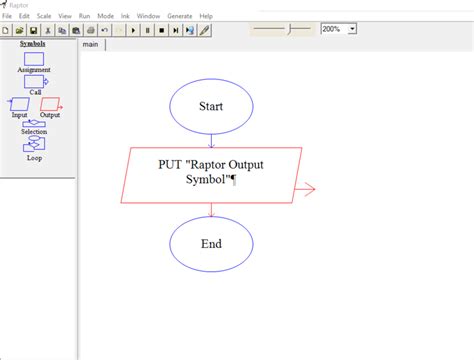 Raptor Output Symbol