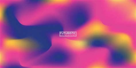 Colorful Fluid And Wavy Gradient Mesh Background Template Copy Space Set Dynamic Colour