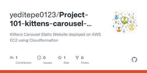 Github Yeditepe0123project 101 Kittens Carousel Static Website Ec2
