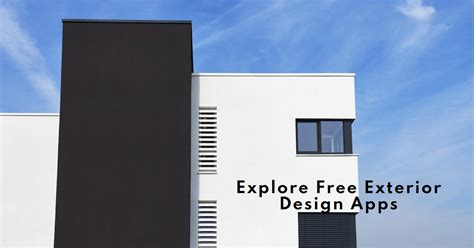 2025 Exploring Free Exterior Design Apps Archova Visuals