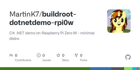 GitHub MartinK Buildroot Dotnetdemo Rpi W C NET Demo On Raspberry Pi Zero W Minimal Distro