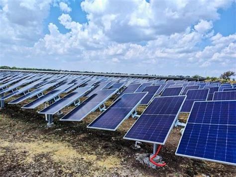 Tilted Single Axis Solar Tracker Tsat At ₹ 63watt Solar Single Axis Tracker In Gondal Id