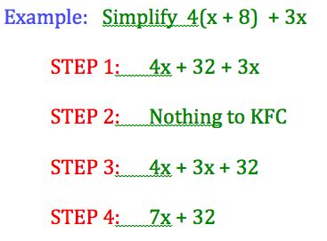 Simplifying Exp With Dist Prop GMS Foundations Of Algebra