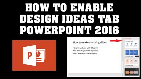 How To Enable Design Ideas In Powerpoint Design Talk