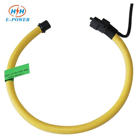 Split Core Flexbile Rogowski Coil Current Sensor With 1000a 100mv Rogowski Coil And Current